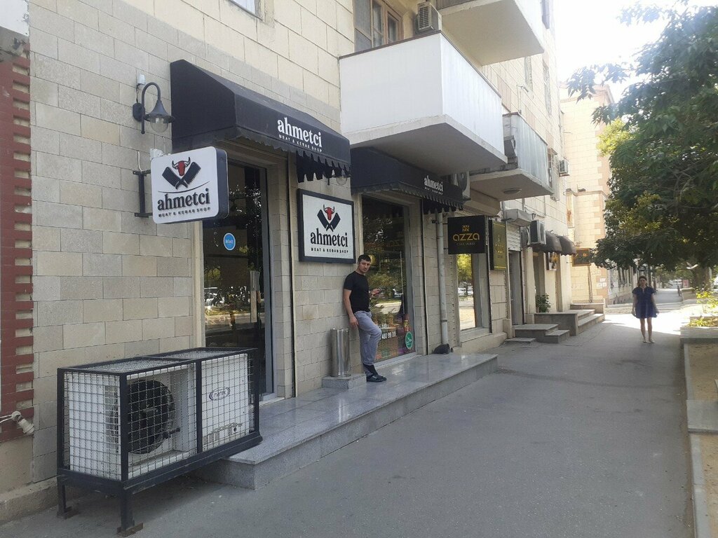Kasap, şarküteri Ahmetci, Bakü, foto