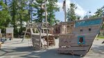 Playground (Leningrad Region, Volkhovskiy rayon, Novaya Ladoga, kvartal Gorod), oyun alanı  Novaya Ladoga'dan