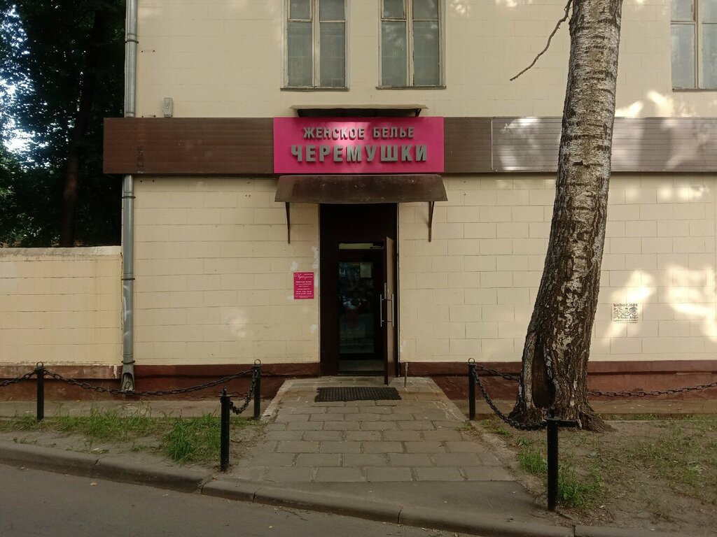 i̇ç giyim ve mayo mağazası Cheremushki, Moskova, foto