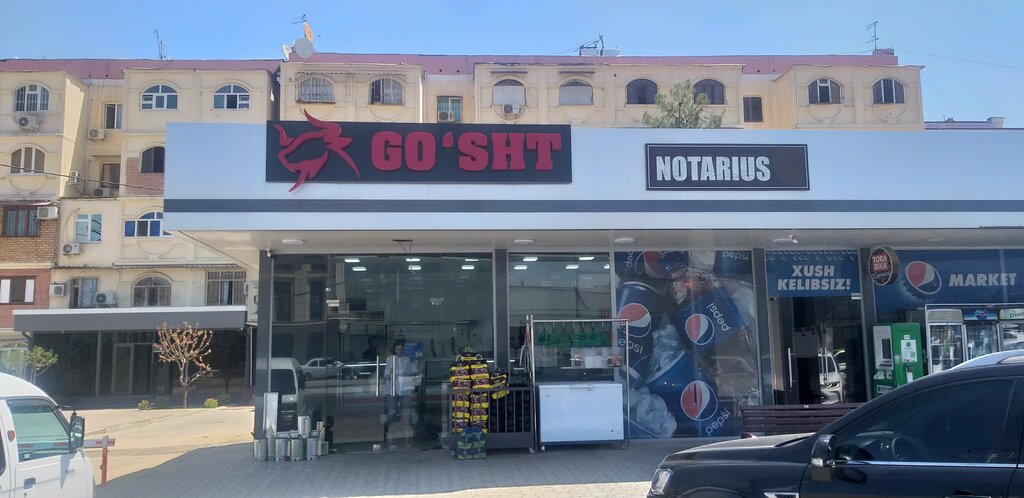 Kasap, şarküteri Gulzor, Taşkent, foto