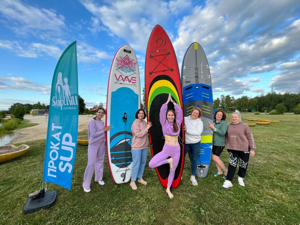 Kürek sörfü SupChill, Nijni Novgorod, foto