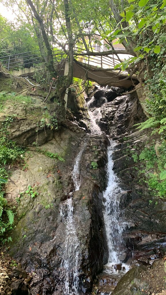 Pınar, çay Spring, stream, Batum, foto