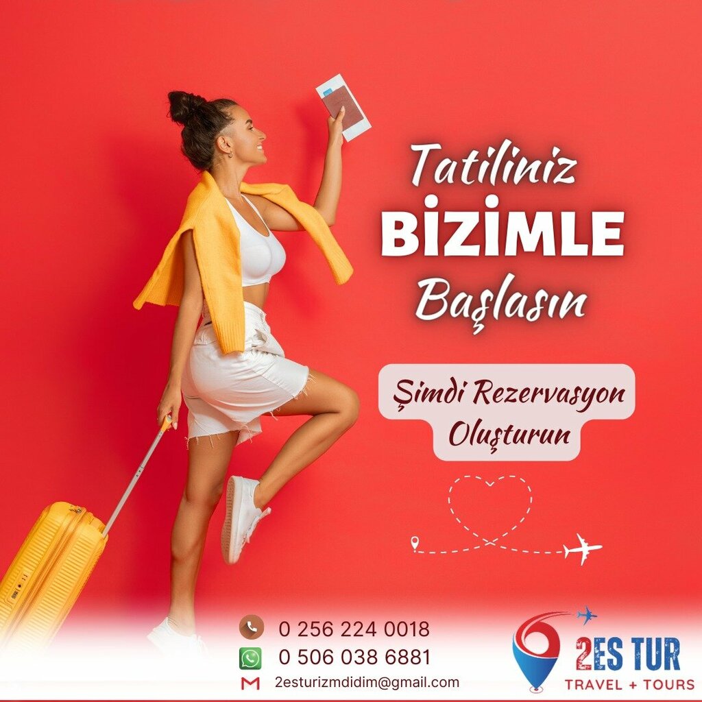 Uçak ve demiryolu biletleri 2es Tur, Didim, foto