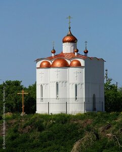 Церковь Георгия Победоносца (Krasnoarmeyskaya ulitsa No:5, selo Kirza), ortodoks kiliseleri  Novosibirskaya oblastından