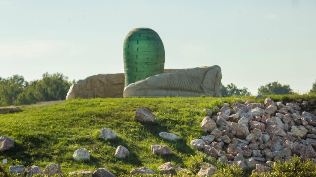 Turistik yerler Критский лабиринт, Novosibirskaya oblastı, foto