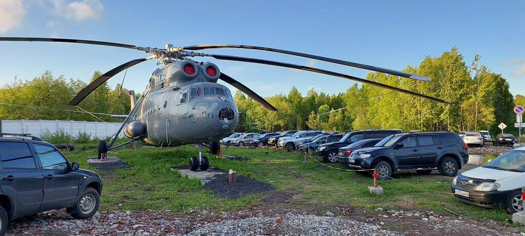 Teknoloji anıtı Вертолёт Ми-6, Arhangelskaya oblastı, foto