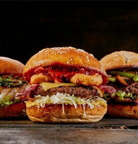 Restoran Hot Burger, Sharjah, foto