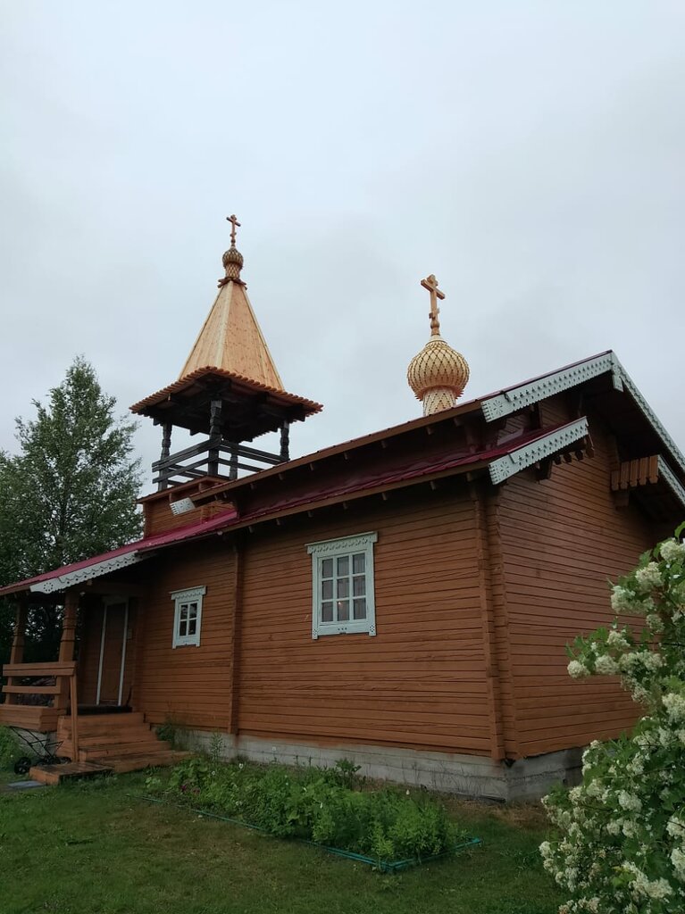Ortodoks kiliseleri Dormition Chapel, Karelya, foto
