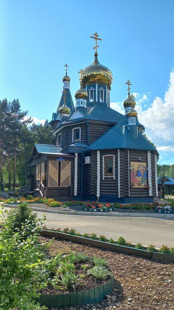Ortodoks kiliseleri Church of All Siberian Saints, İrkutskaya oblastı, foto