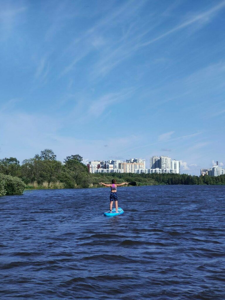 Kürek sörfü Сап Питер, Saint‑Petersburg, foto