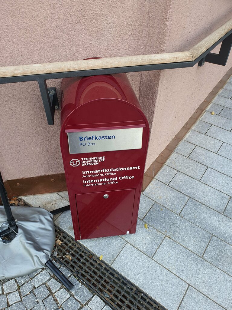 Üniversiteler Fritz Foerster- Bau, Dresden, foto