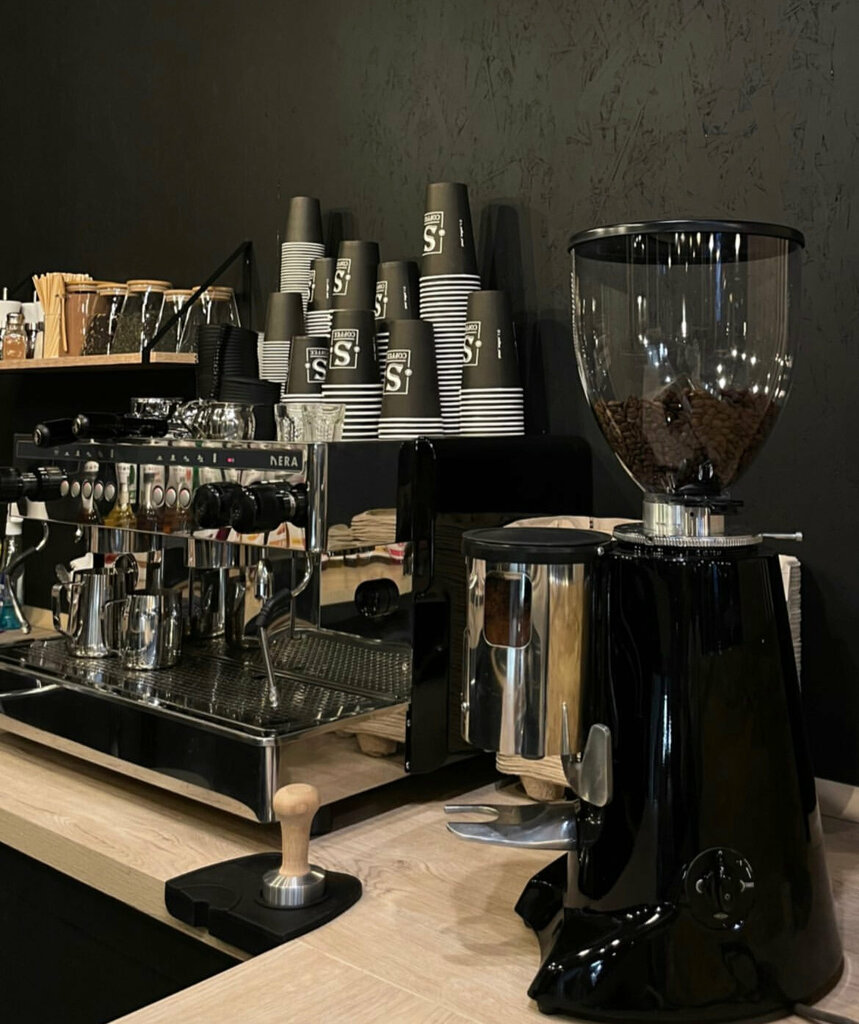 Kahve dükkanları S-coffee, Smolensk, foto