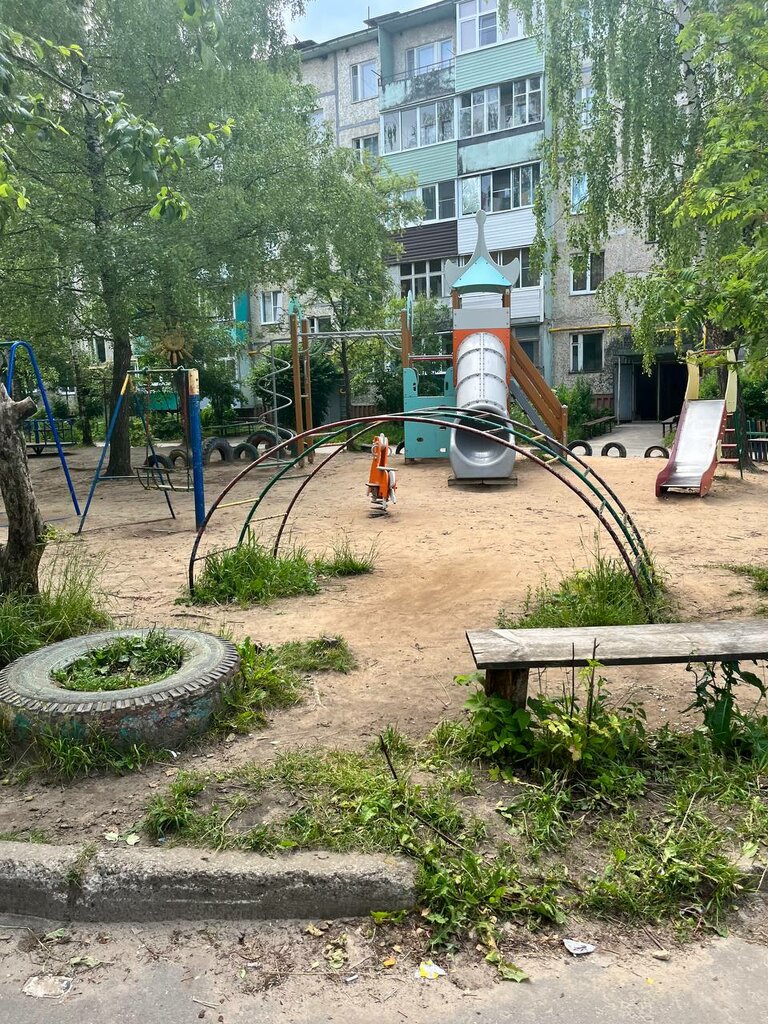 Oyun alanı Playground, İvanovskaya oblastı, foto