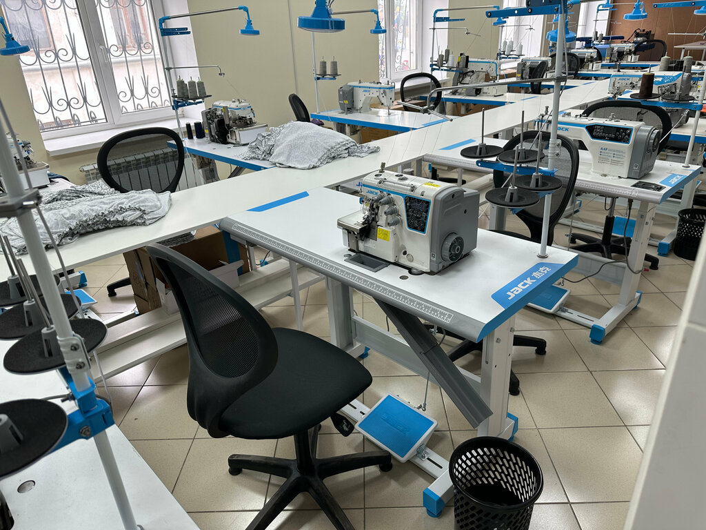 Tekstil fabrikaları Three-tex, İvanovskaya oblastı, foto
