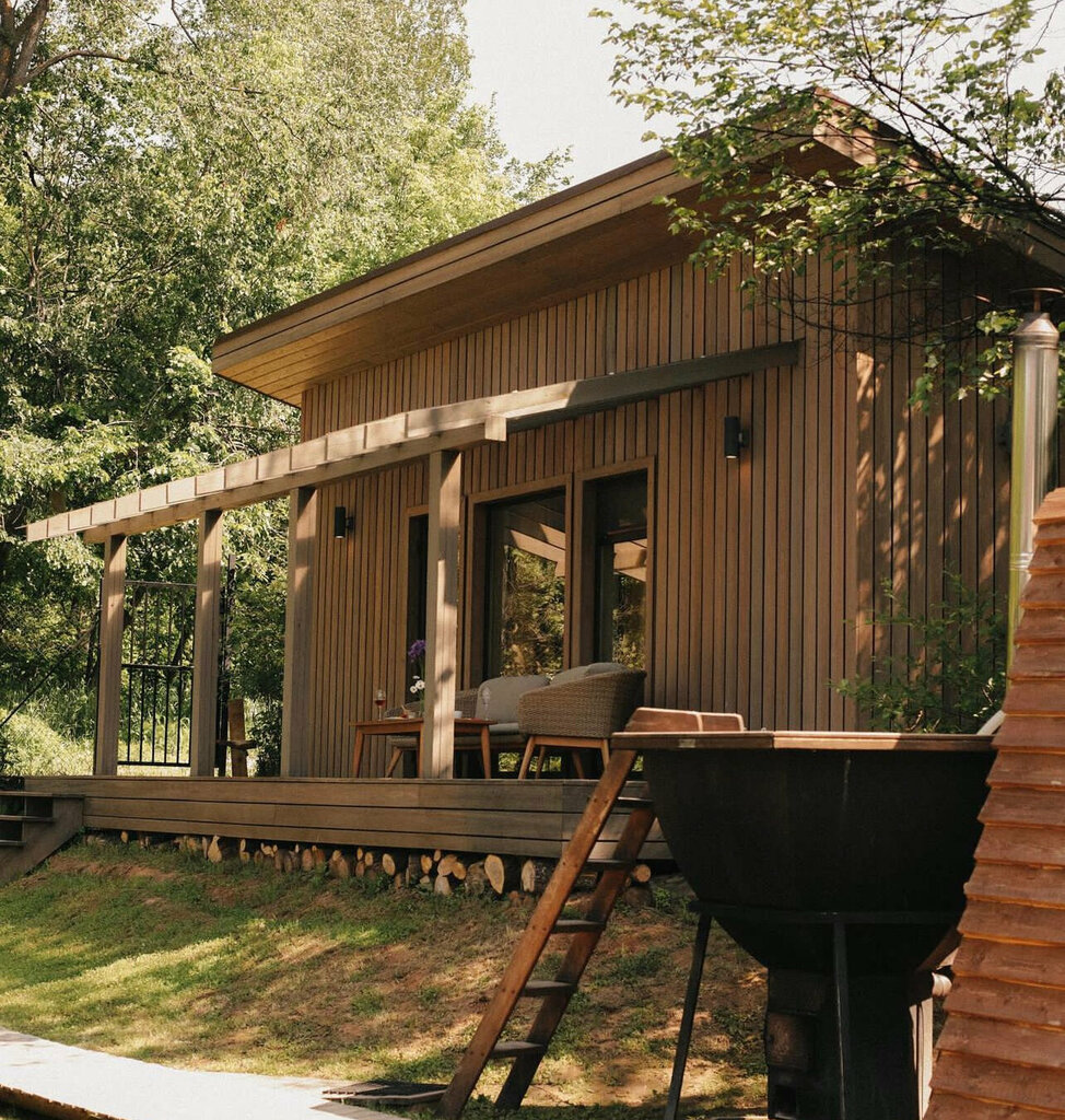 Resort oteller, tesisler Zimenkipark, Nijegorodskaya oblastı, foto
