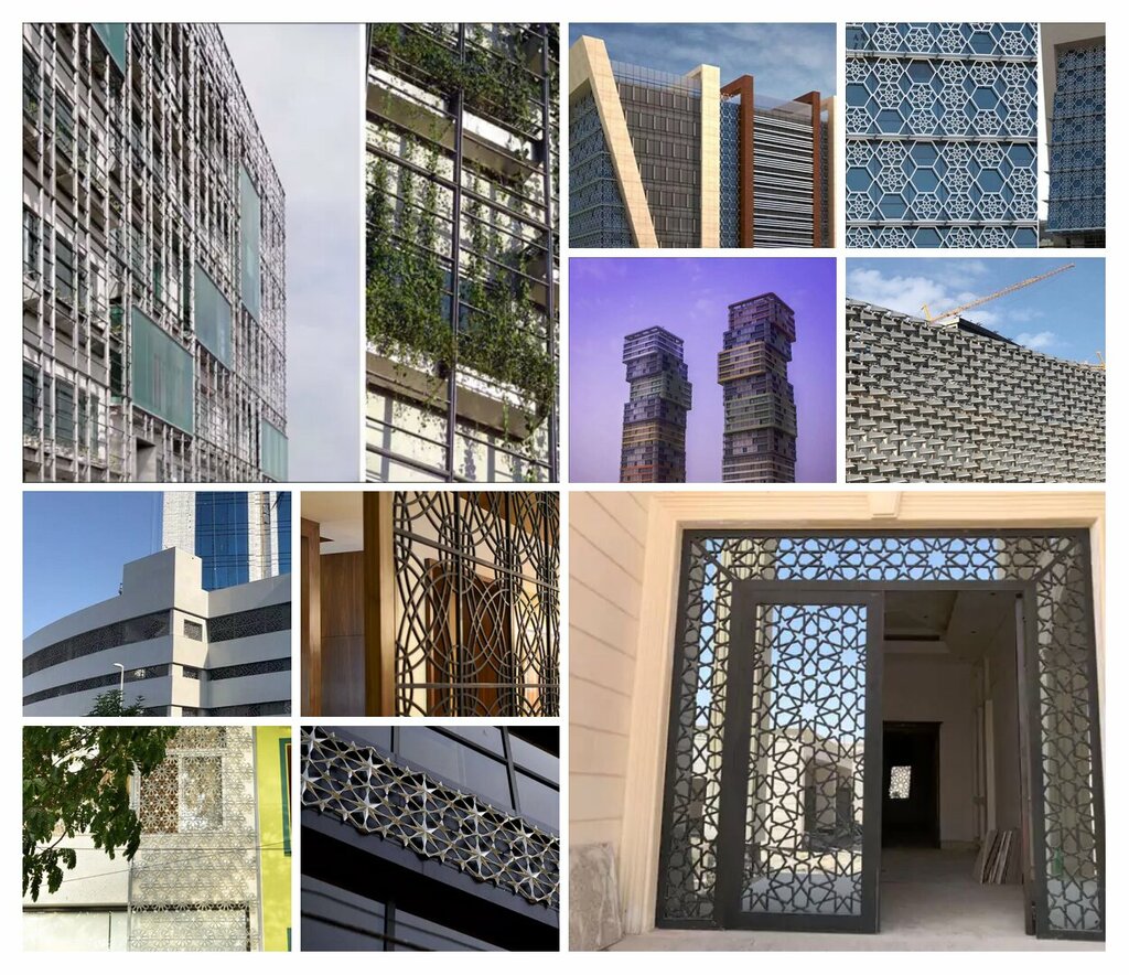 Mimari proje firmaları Artzinium Decorative Aluminium Architectural Screens, Dubai, foto