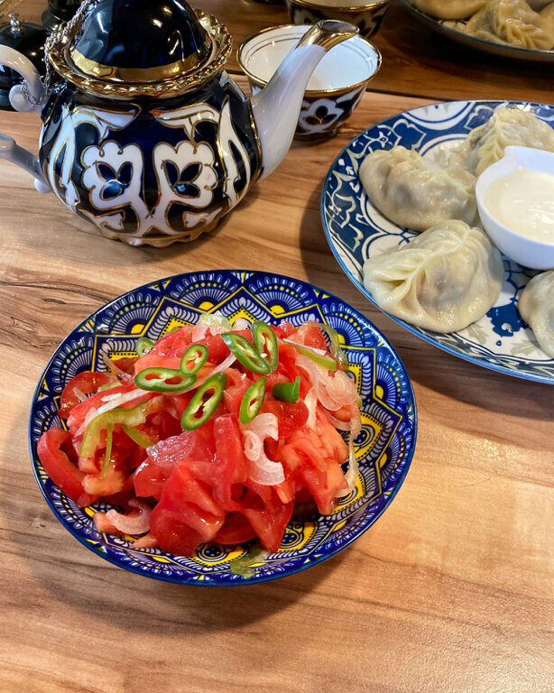 Kafe Uzbek kitchen, Batum, foto