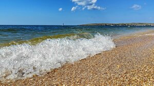 Beach (Autonomous Republic of Crimea, Leninskiy rayon, Shchyolkino), plaj  Şçolkino'dan