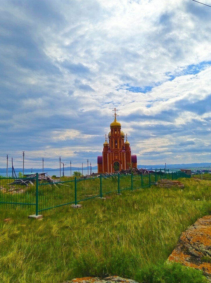 Ortodoks kiliseleri Храм святого великомученика Пантелеимона, Hakasya, foto