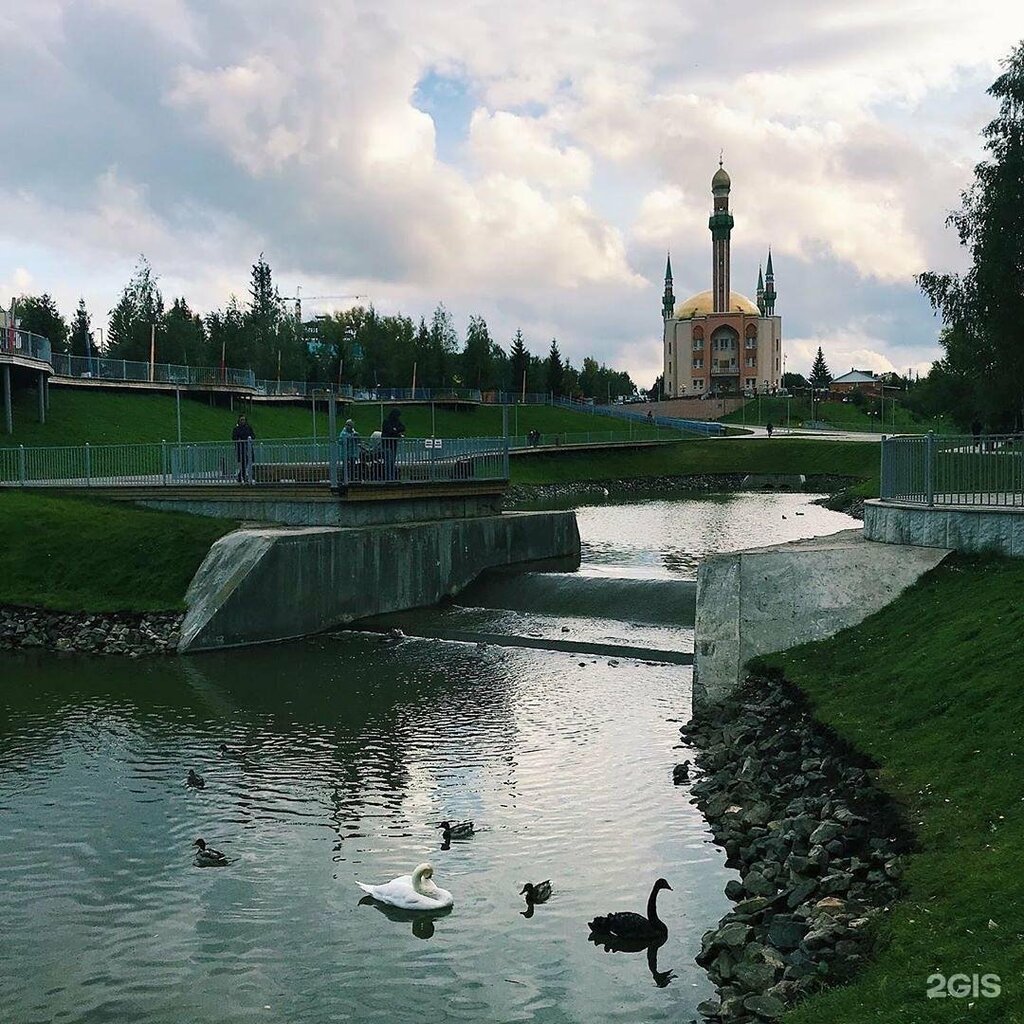 Kültür ve eğlence parkları Kaskad Prudov, Almetyevsk (Elmet), foto
