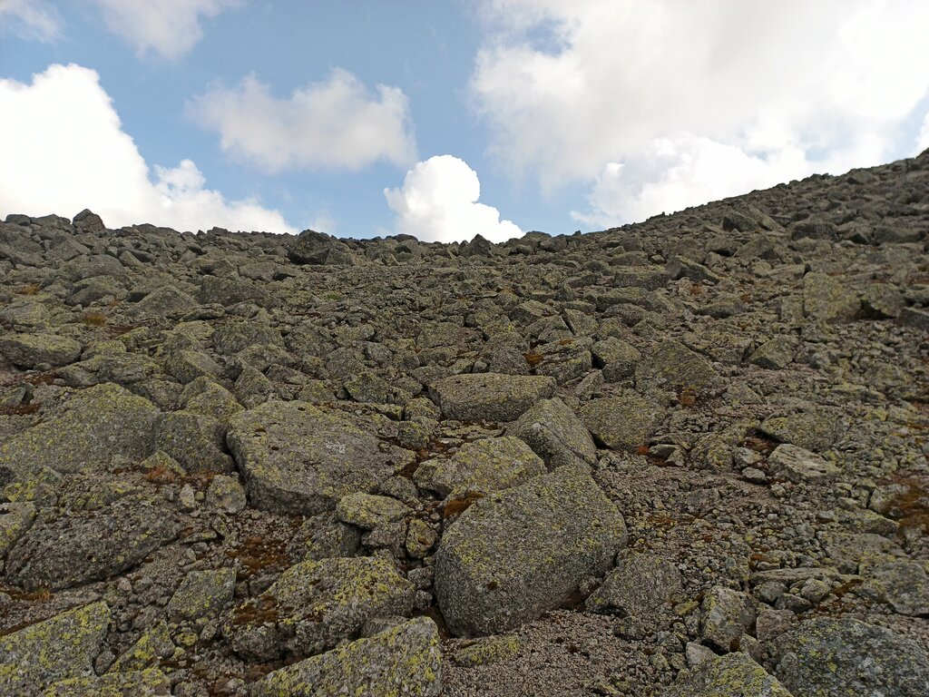 Dağ geçidi Перевал Вопросик, Murmanskaya oblastı, foto