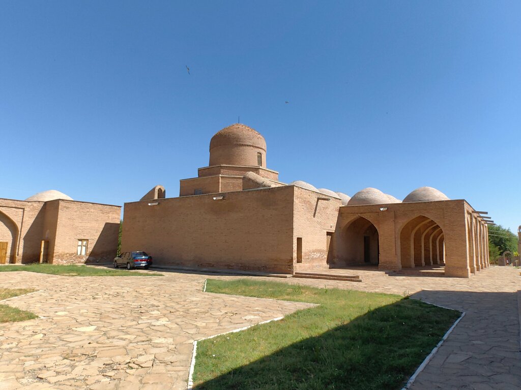 Koruma altına alınmış yapı Appak Ishan Architectural Complex, Türkistan eyaleti, foto