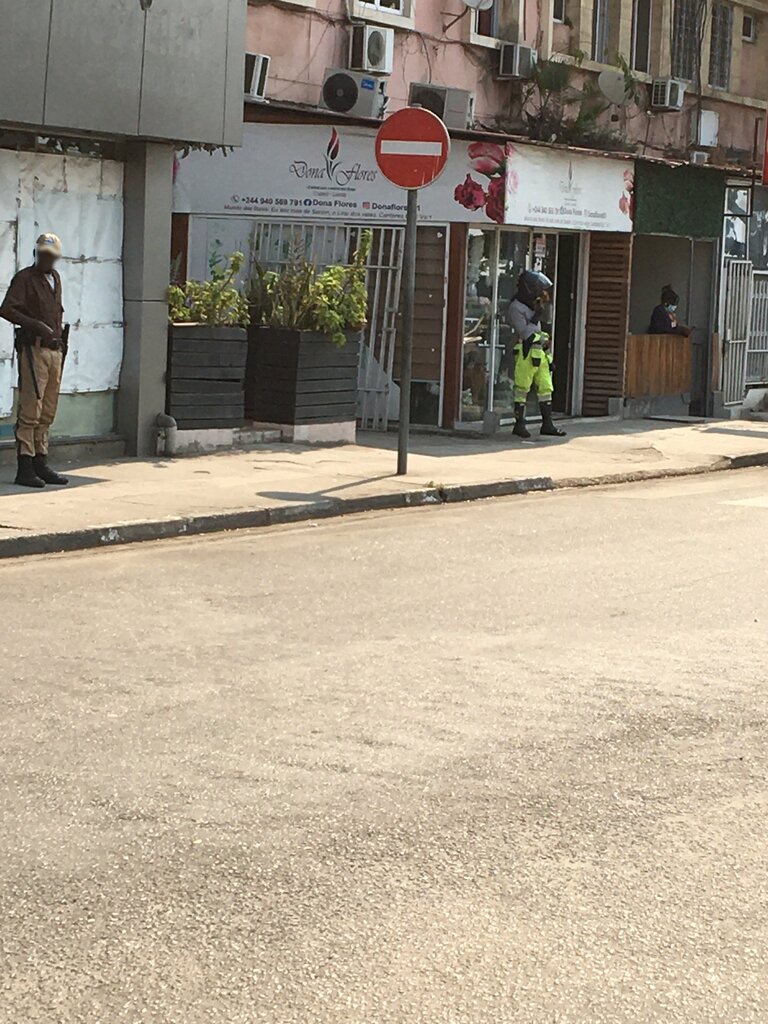 Gıda pazarı Dona Flores, Loanda, foto