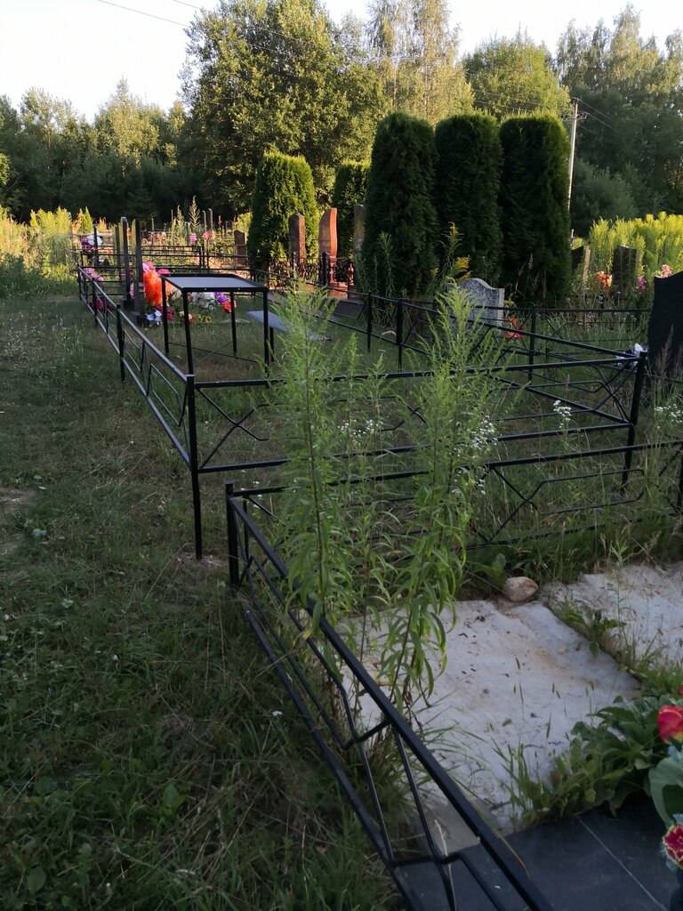 Mezarlıklar Dziergai Cemetery, Minskaya oblastı, foto