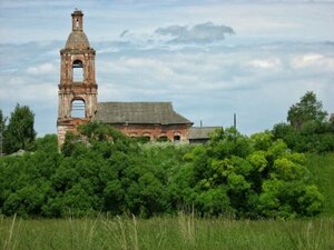 Tserkov Ikony Bozhiyey Materi Korsunskaya V Zelentsovo (Tver Region, Kashinskiy munitsipalny okrug, derevnya Zelentsovo), ortodoks kiliseleri  Tverskaya oblastından