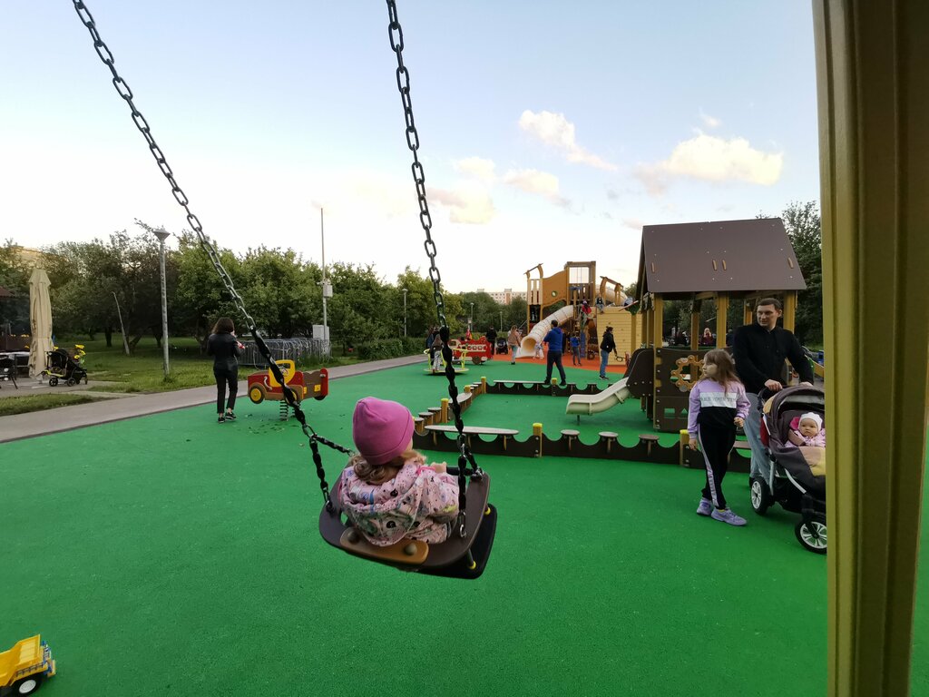 Oyun alanı Playground, Moskova, foto