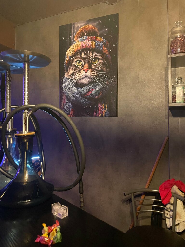 Nargile kafeler Friday hookah, Saint‑Petersburg, foto
