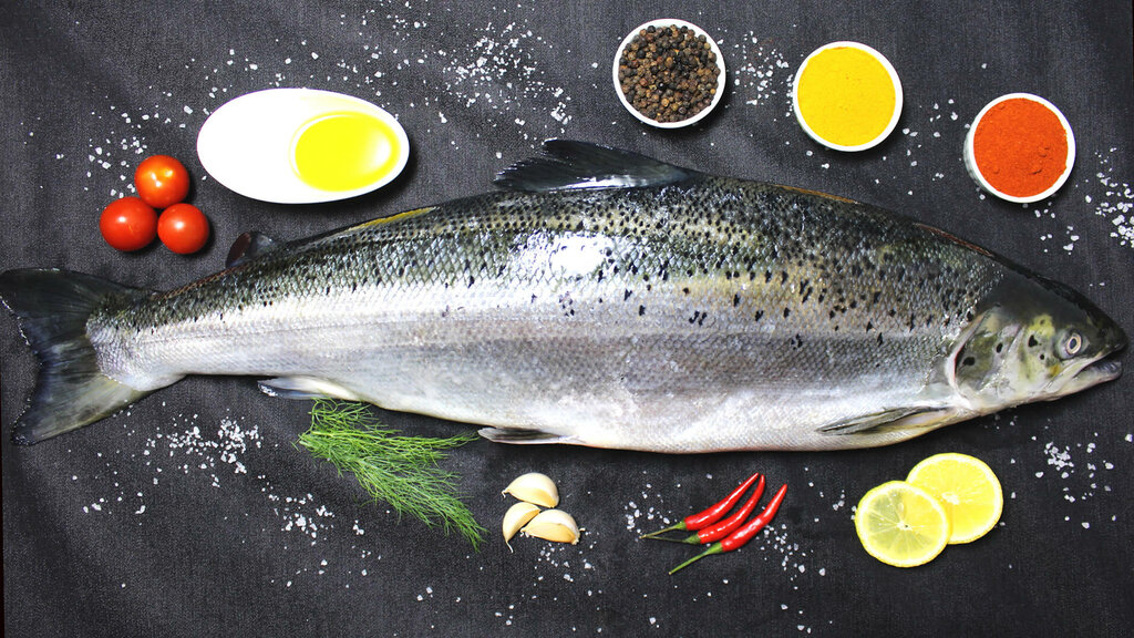 Balık ve deniz ürünleri Krustasia Foods, Dubai, foto