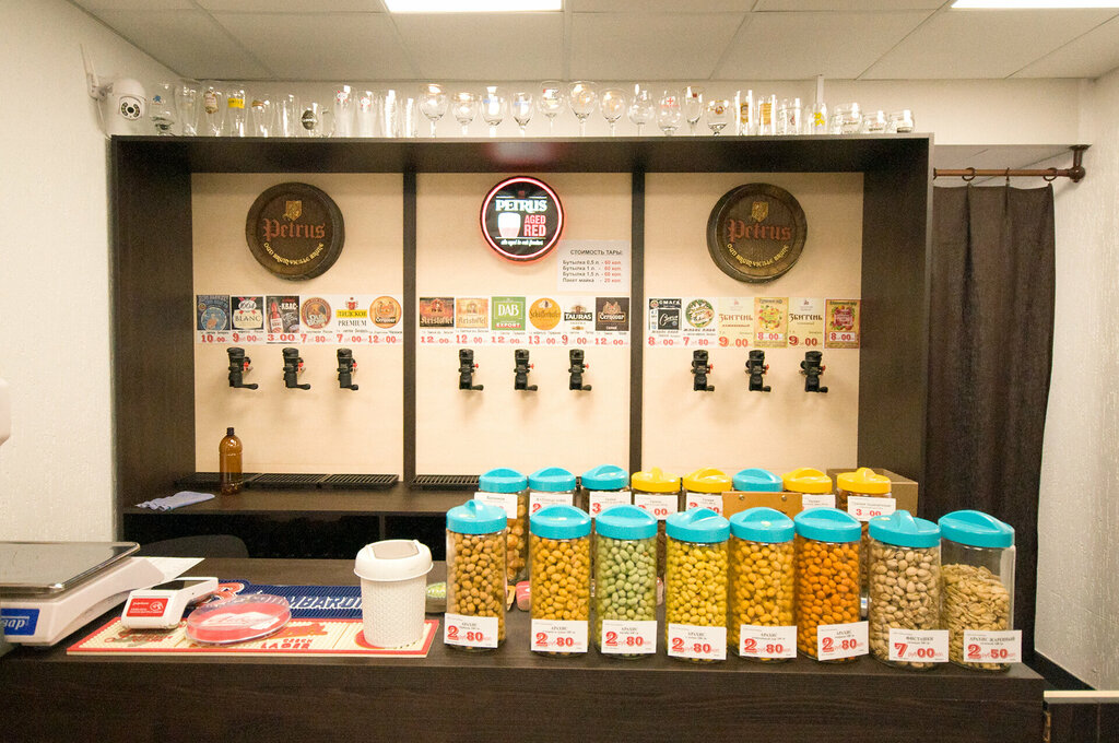 Bira dükkanı Live beer, Minsk, foto