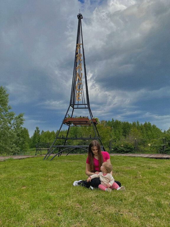 Turistik yerler Эйфелева башня, Solikamsk, foto