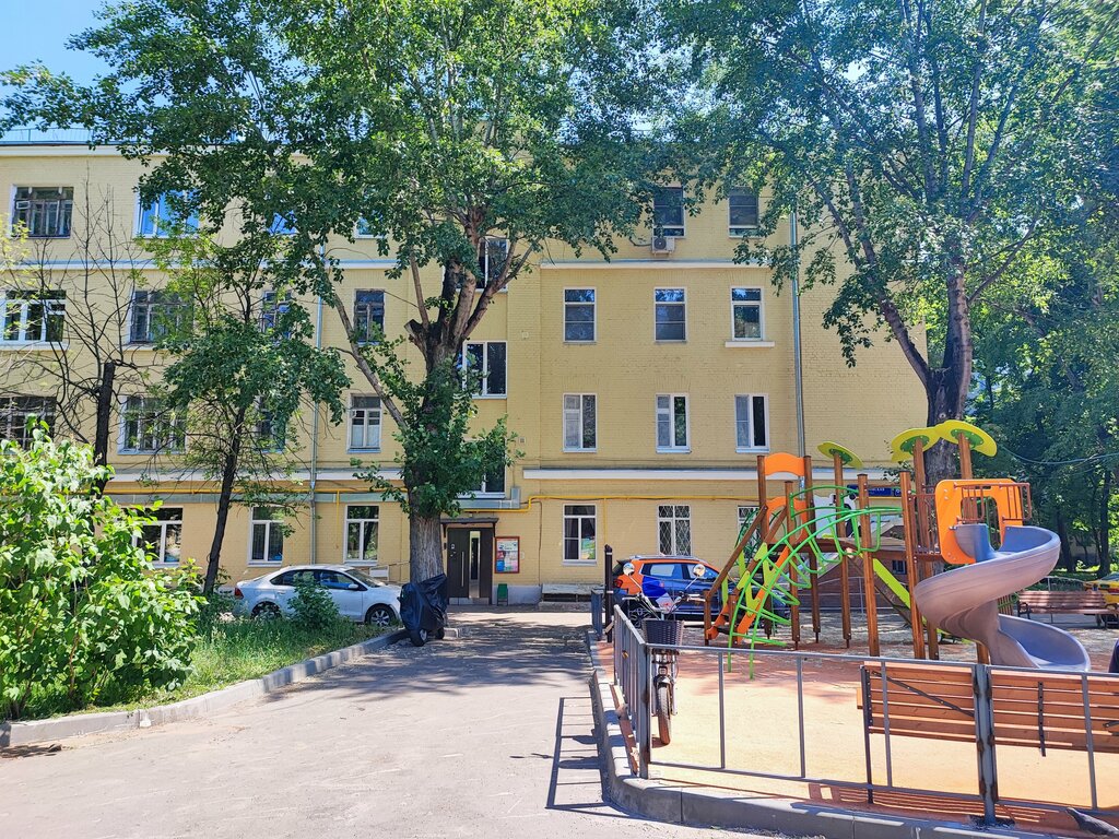 Turistik yerler Памятник конструктивизма Ансамбль домов фабрики Гознак, Moskova, foto