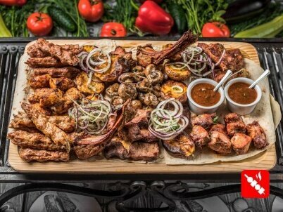 Hazır yemek teslim servisleri Shashlichnaya stolica, Balaşiha, foto