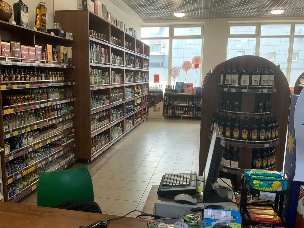 Alkollü içecekler Alkomarket № 22, Moskova ve Moskovskaya oblastı, foto