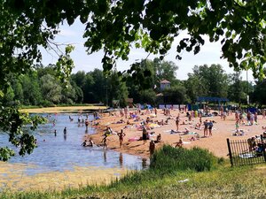 Beach (St. Petersburg, Pushkin, Otdelny park), plaj  Puşkin'den