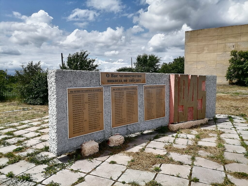 Anıt, heykel Воину-освободителю, Omskaya oblastı, foto