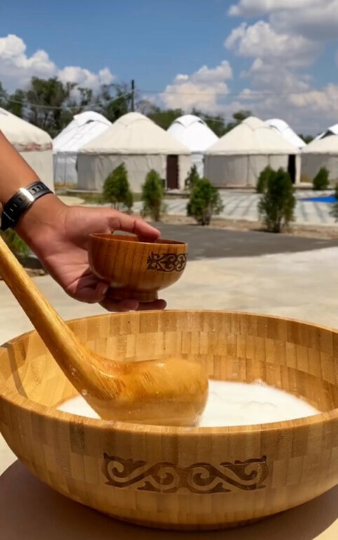 Piknik alanı Zheruyyk, Almatı eyaleti, foto
