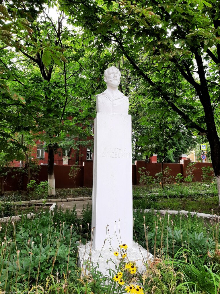 Anıt, heykel Бюст П.И. Чайковского, Kaluga, foto