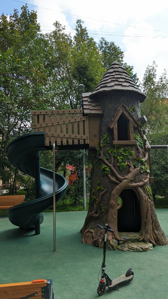 Oyun alanı Playground, Moskova, foto