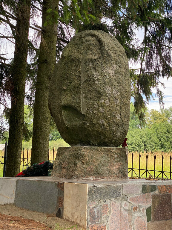 Anıt, heykel Жертвам фашизма, Vitebskaya oblastı, foto