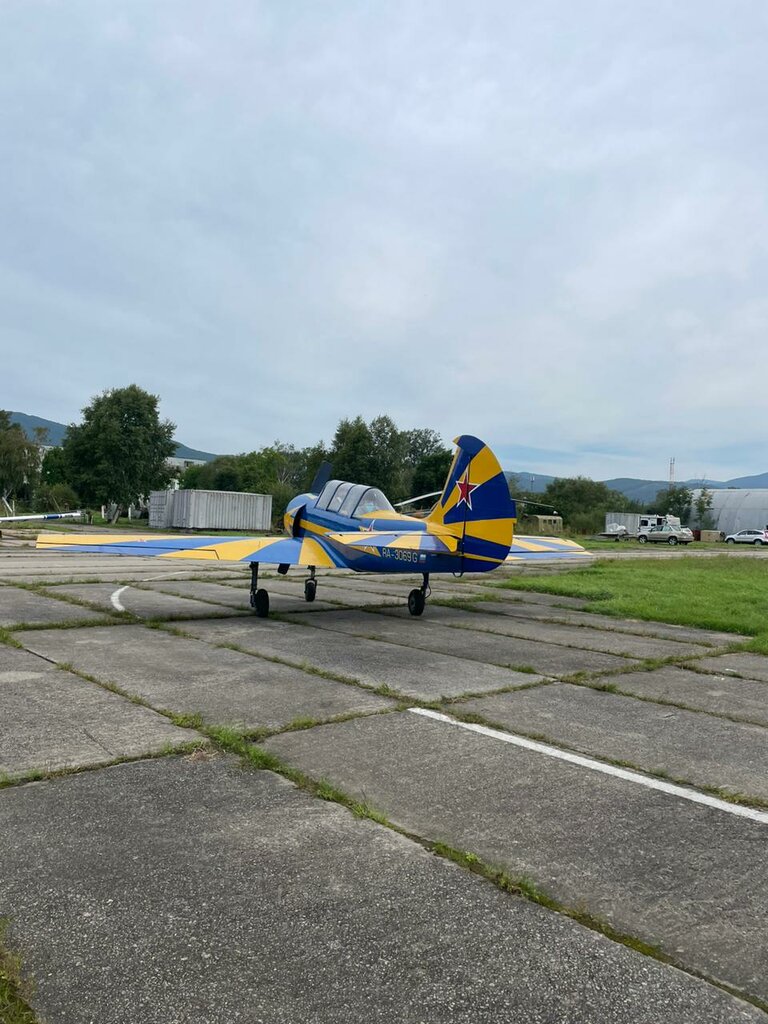 Uçuş kulüpleri Skydiving center 5 Ocean, Primoriye, foto