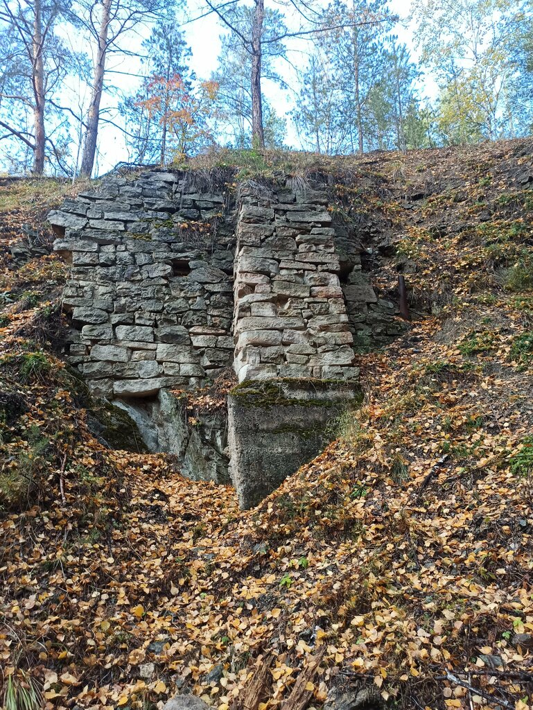 Turistik yerler Руины динамитного завода, Çeliabinskaya oblastı, foto