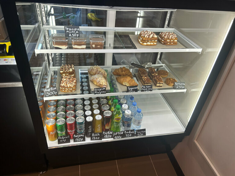 Kafe Time To Eat, Moskova, foto