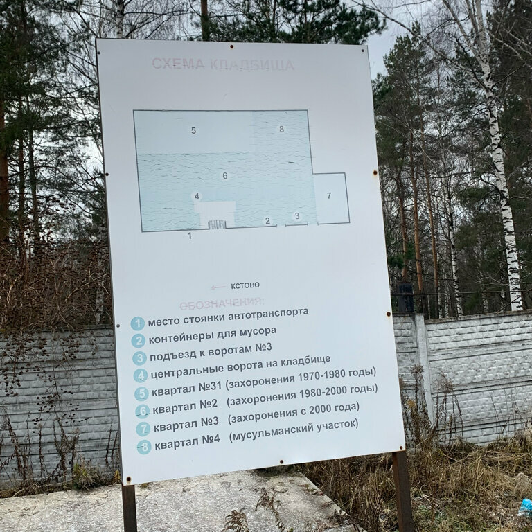 Mezarlıklar Старое Кстовское кладбище, Kstovo, foto