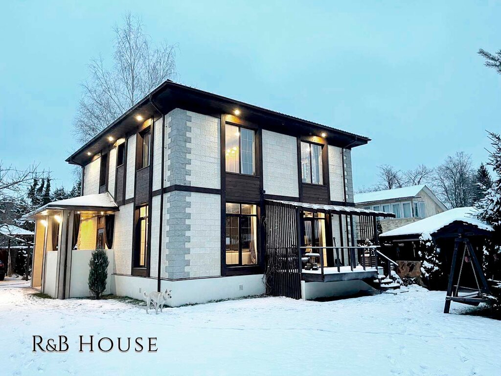 Yazlık ev inşaatı R&b House, Moskova, foto