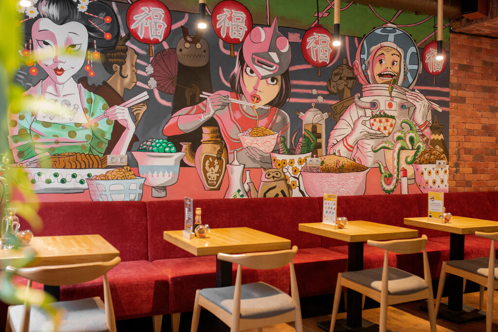 Kafe Asiatiq, Saint‑Petersburg, foto