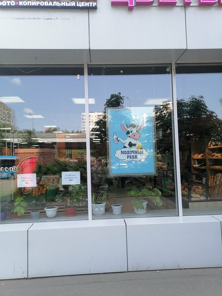 Süt ürünleri satış mağazaları Молочные реки, Moskova, foto